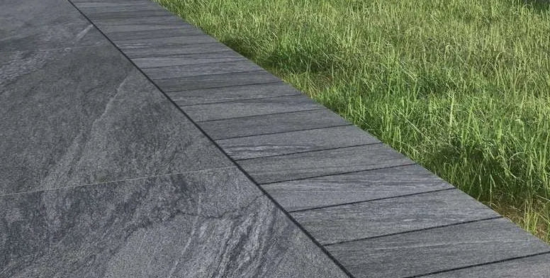 Porcelain Paving Planks & Setts for Edging & Border | kandla grey
