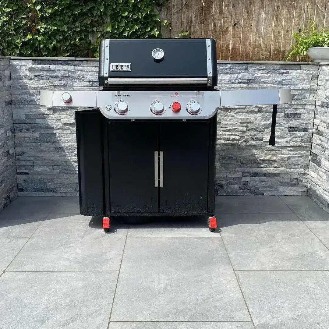Ice Grey Sparkle Quartz Split Face Tiles Cladding 360 x 100 | Paving ...